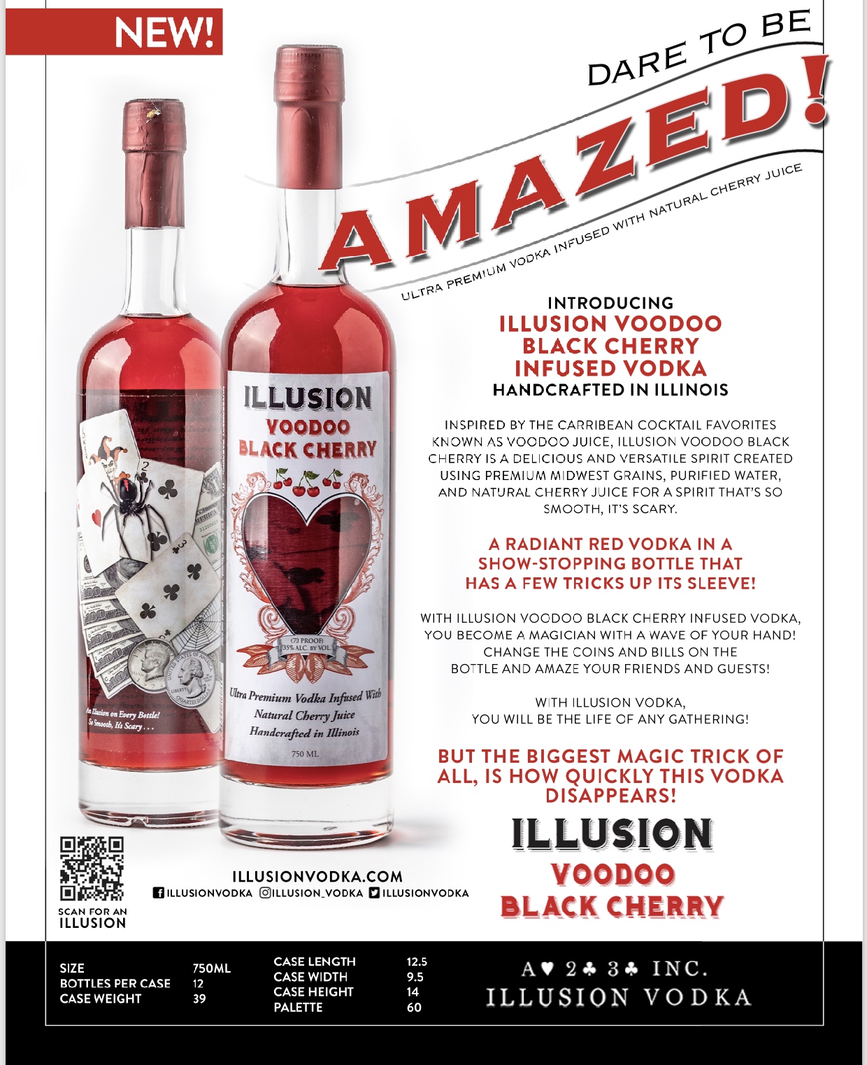 Quality Spirit, Ultra Premium Taste | Illusion Vodka